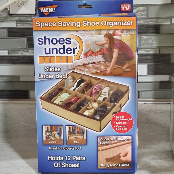 As Seen On TV | Storage & Organization | Shoe Organizer Under The Bed ...